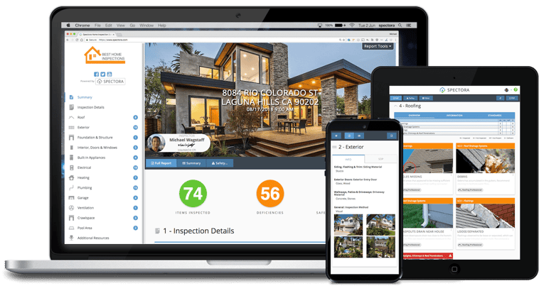Home Inspection Software for New Inspectors | Spectora Mobile App