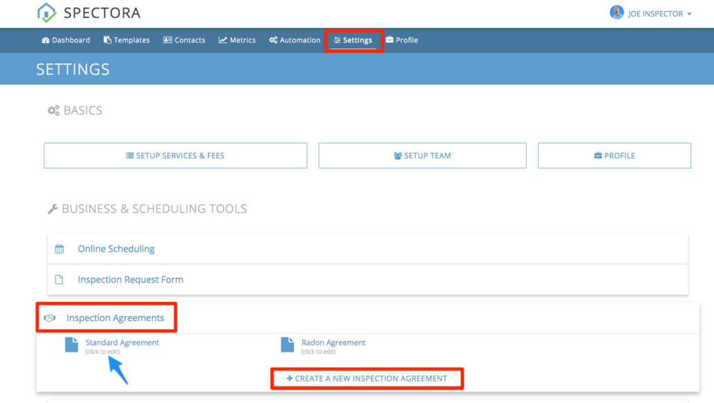 Getting Started with Spectora Checklist