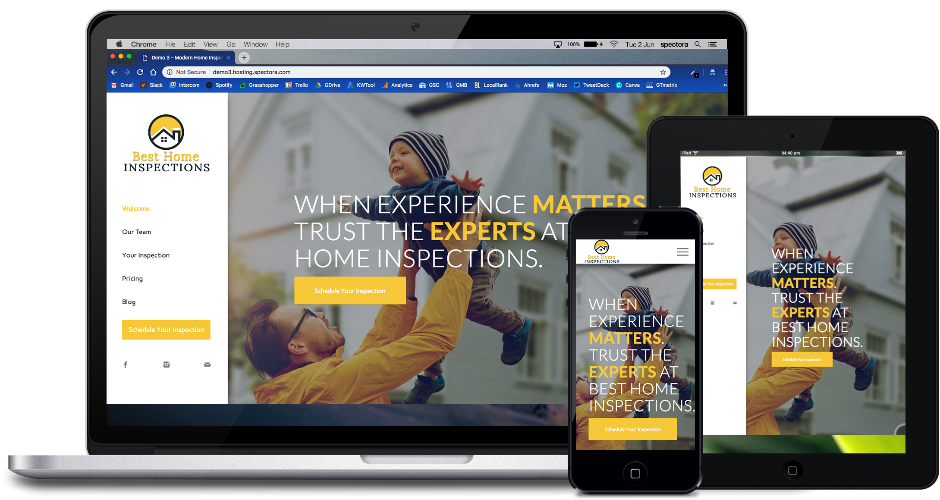 Top Home Inspector Websites by the Industry Leader | Spectora