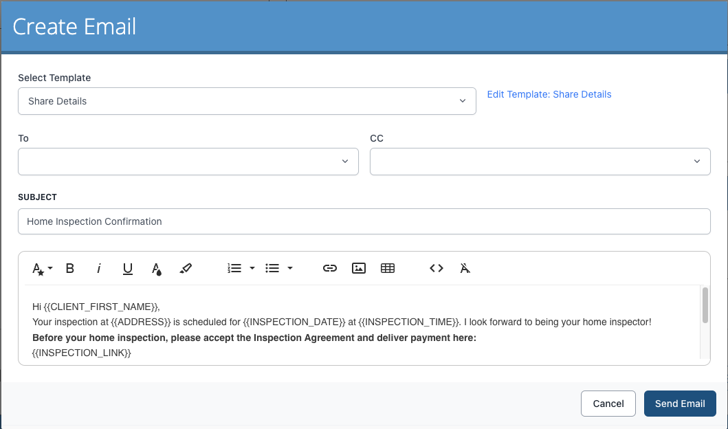 Speed up Email Communications with Customizable Templates